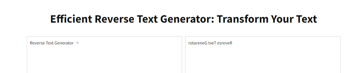 Reverse Text Generator - Flip Your Text Instantly
